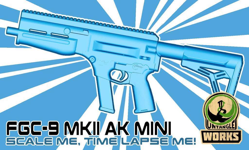Free STL file FGC9 MK-II AK MINI 🎨・3D printable model to download・Cults