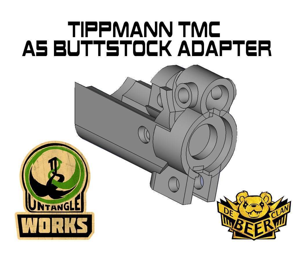 Archivo STL gratis Tippmann TMC a A5 adaptador de culata・Modelo ...