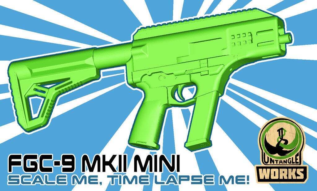 Free STL file FGC9 MK-II MINI・3D printing model to download・Cults