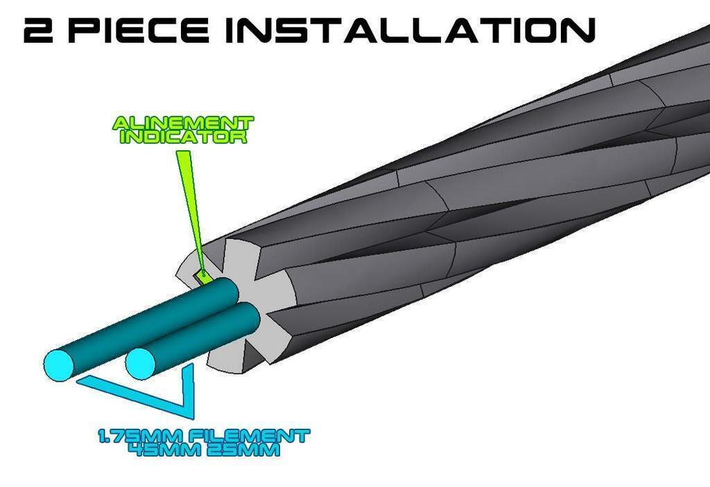 Free STL file 30cm Rifling Mandrel-9x19 👽・Design to download and 3D ...