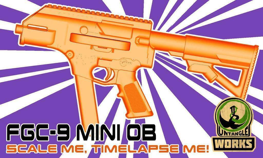 Free STL file FGC9 MINI 2021 OB・3D printing template to download・Cults