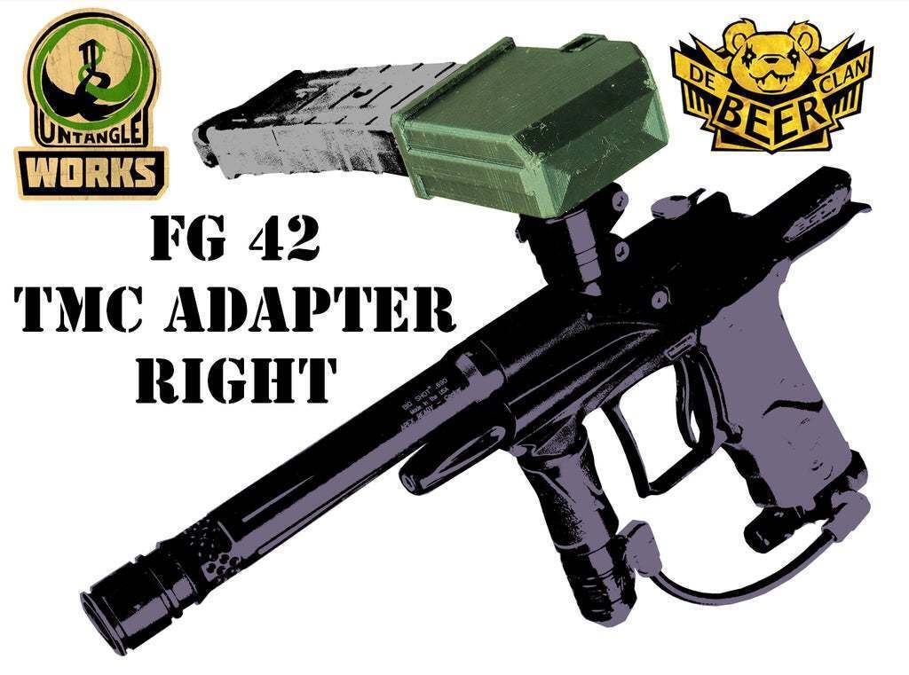 Download free STL file Tippmann TMC Universal Magazine Adapter Right ...