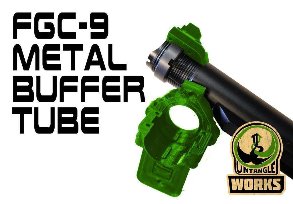 Free STL file FGC-9 UNW Metal Buffer tube・Design to download and 3D ...