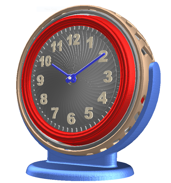 3D file Spinning Clock Design・3D print design to download・Cults