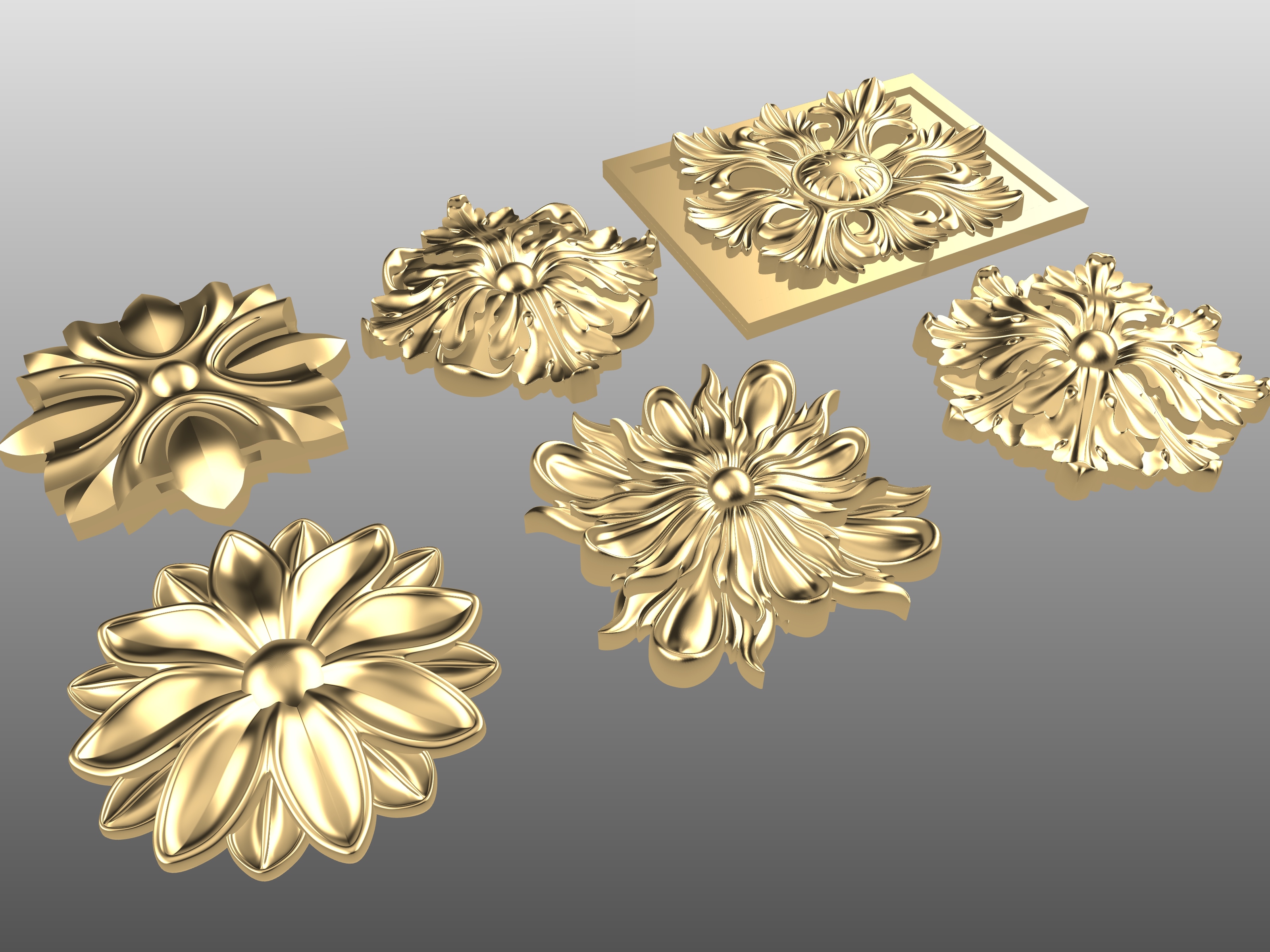 STL file Decor set・3D printer design to download・Cults