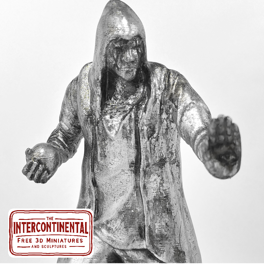 OBJ file Blind Mage (Seer - Warg)・Design to download and 3D print・Cults