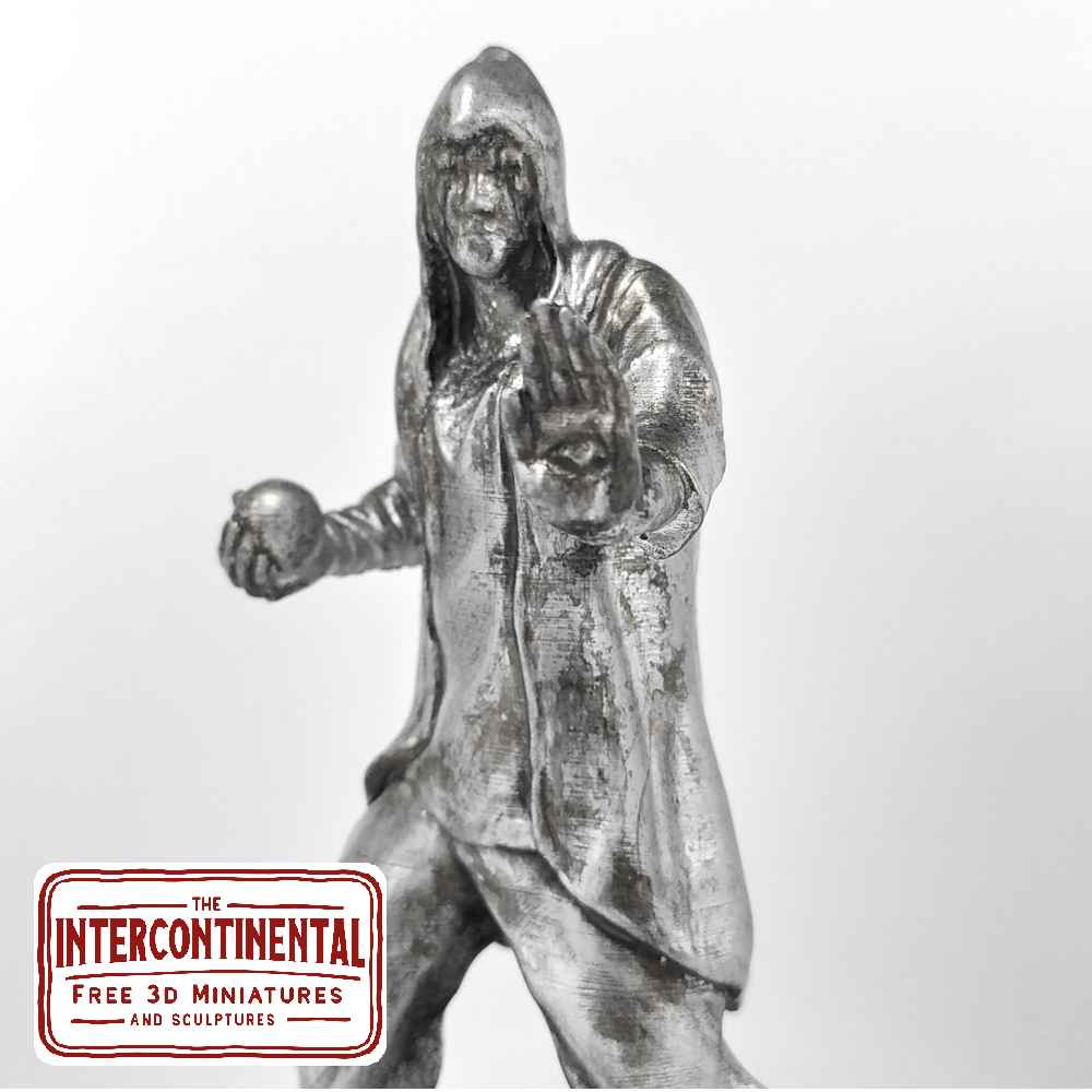 OBJ file Blind Mage (Seer - Warg)・Design to download and 3D print・Cults