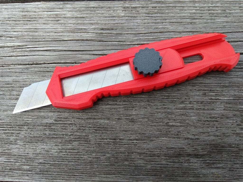 Fichier STL gratuit Box Cutter Version 2 (Stanley Cutter)・Design pour ...