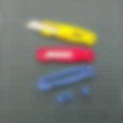 Download free STL file Box Cutter (Stanley Cutter) • 3D printing ...