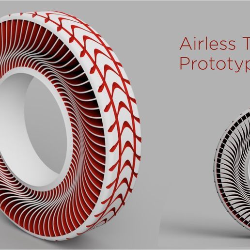 Download free STL files Airless Tyre Prototype 2 ・ Cults