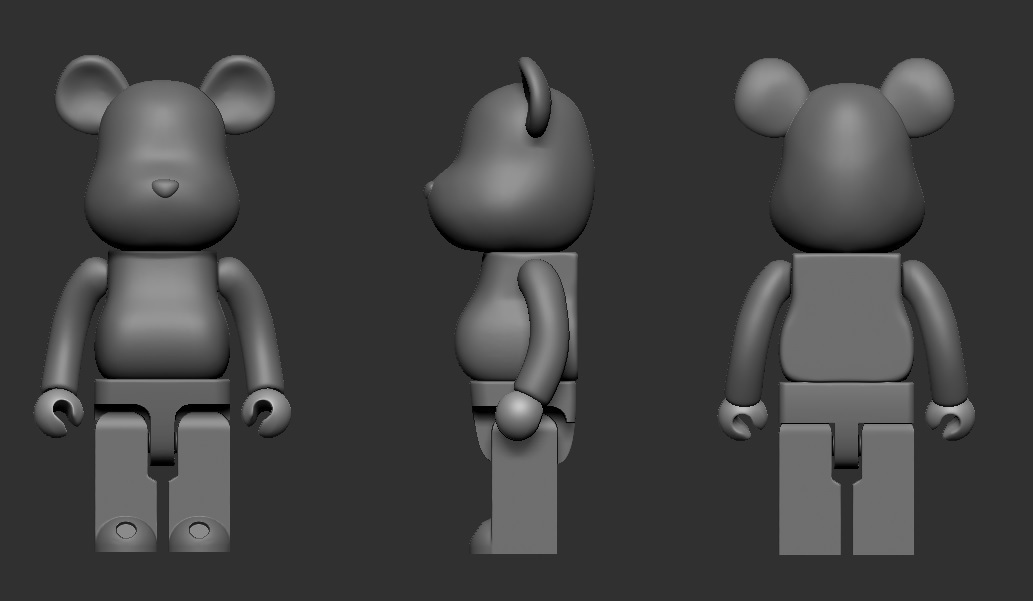 STL file Bear Toy Brick・3D printing idea to download・Cults