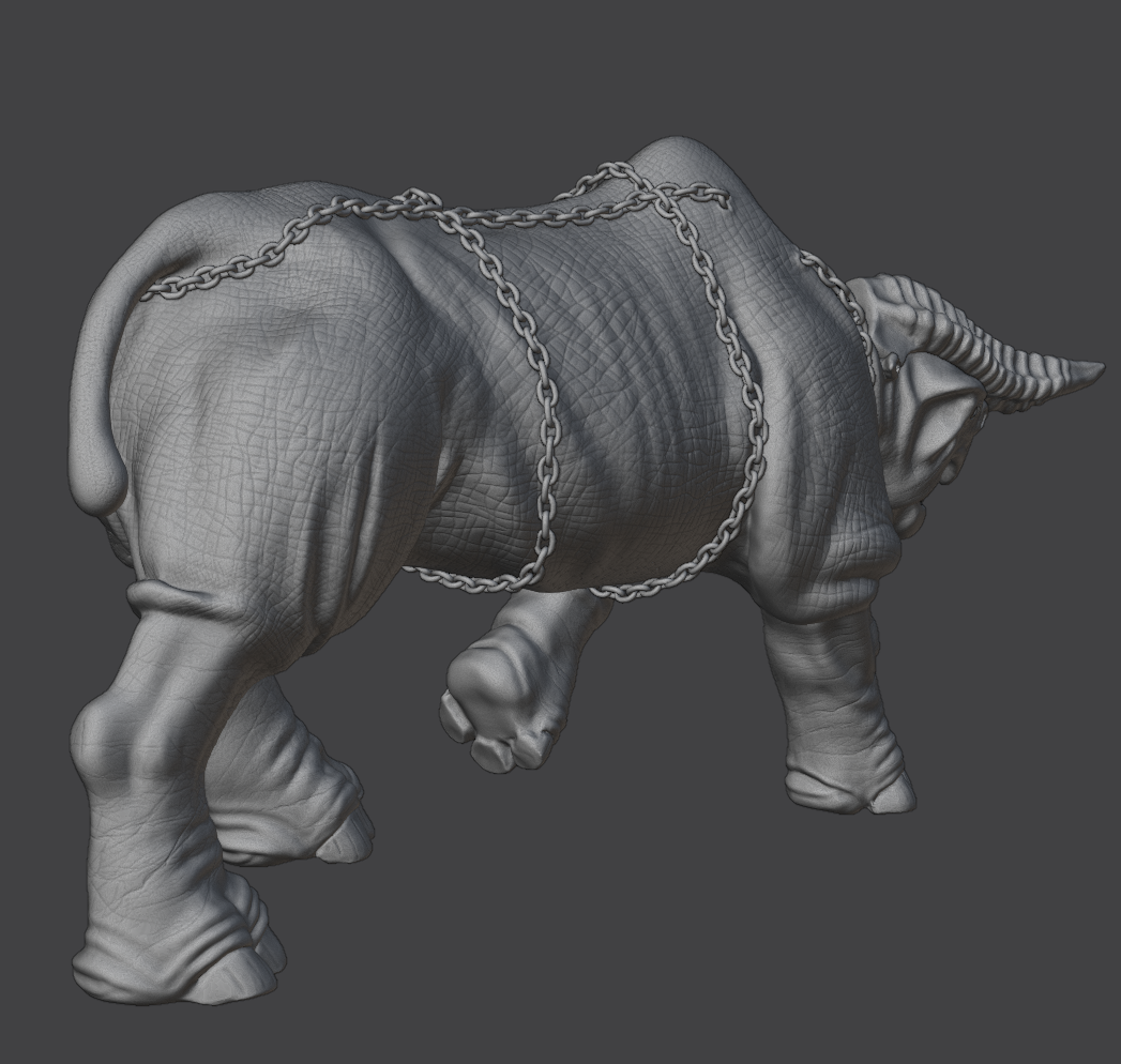 3D file Great Beast of Gorgoroth・3D printing design to download・Cults