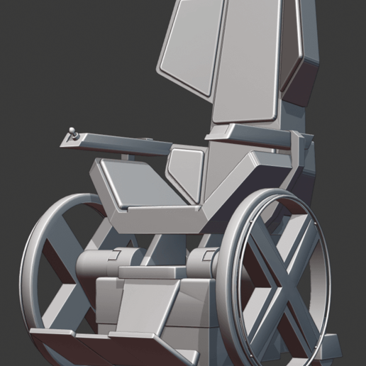 Download 3D printer designs Charles Xavier's wheelchair ・ Cults