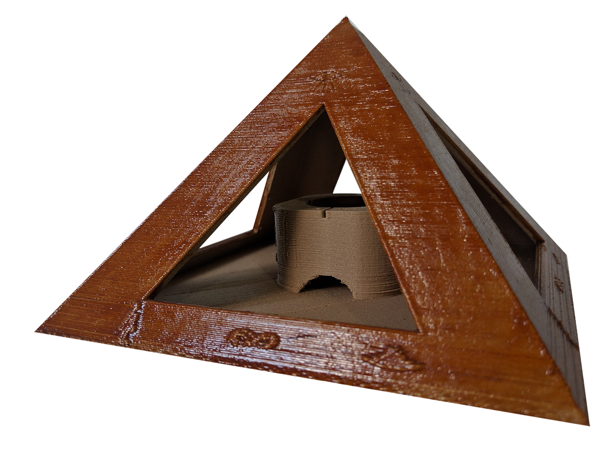 STL file ENERGY PYRAMID #3・3D print design to download・Cults