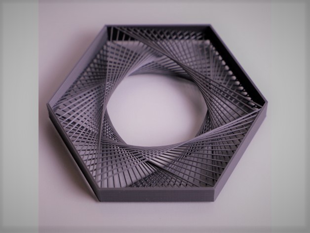 Free STL file Polygons optical effect 🎨・Object to download and to 3D ...