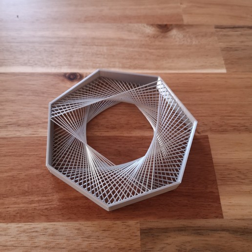 Download free STL file Polygons optical effect • 3D printing template ...