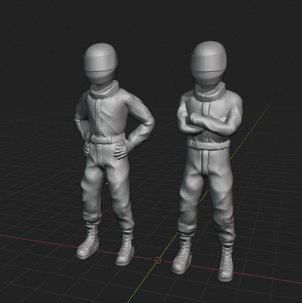 STL file Race drivers 🏎️・3D printing design to download・Cults