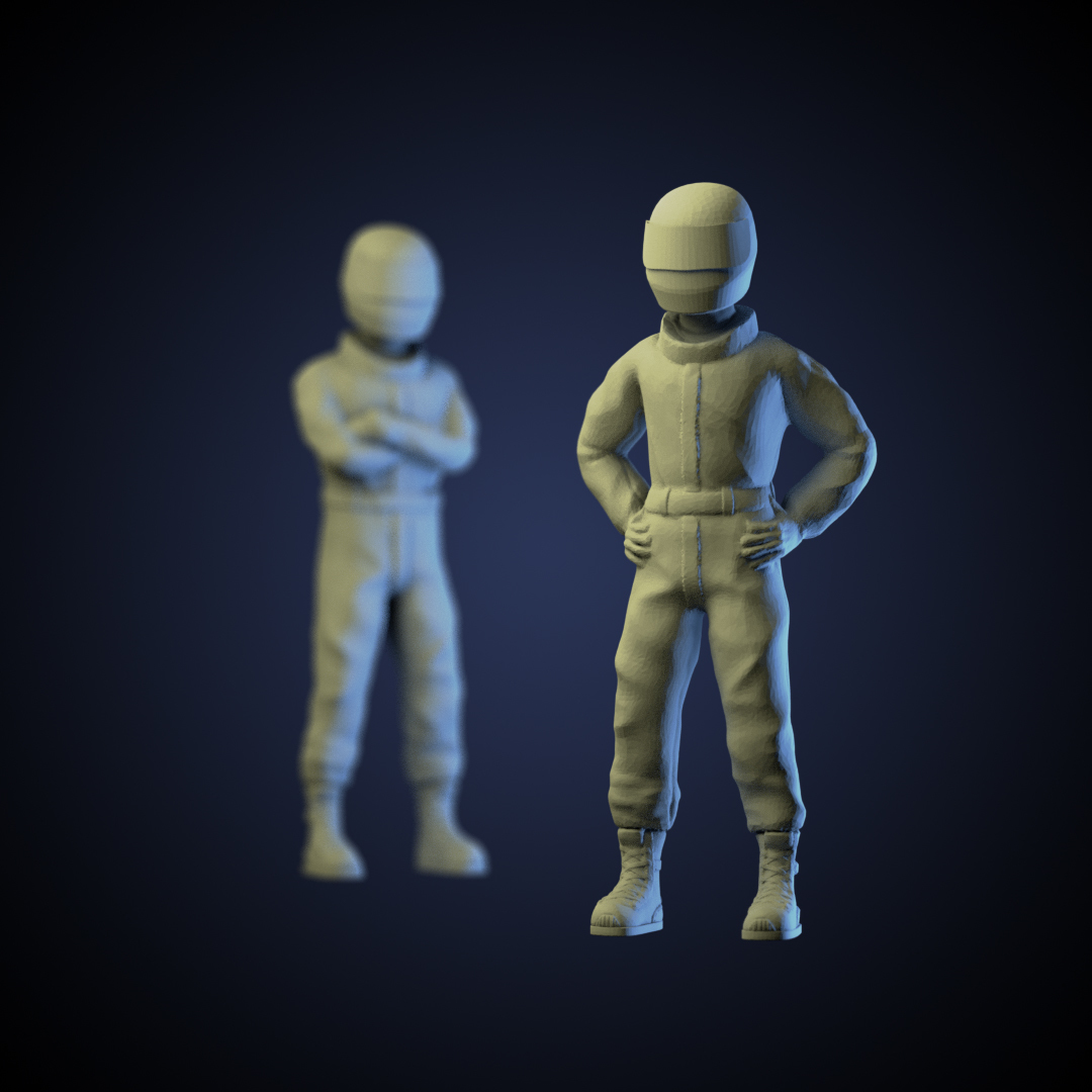 STL file Race drivers 🏎️・3D printing design to download・Cults