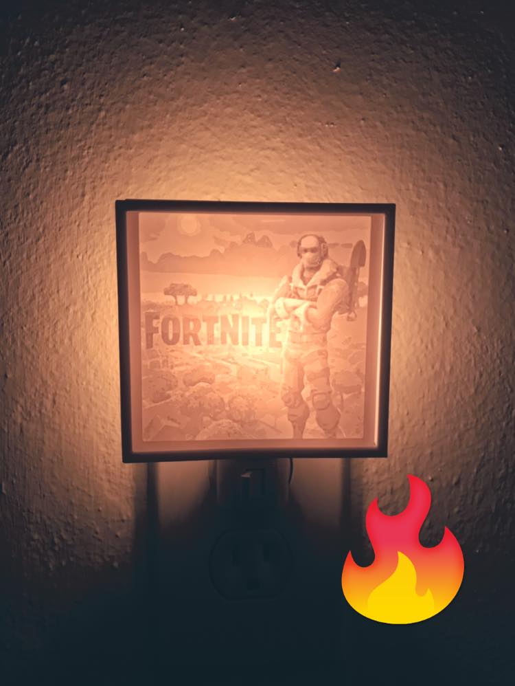 Free STL file Lithophane base for night light・3D print design to ...