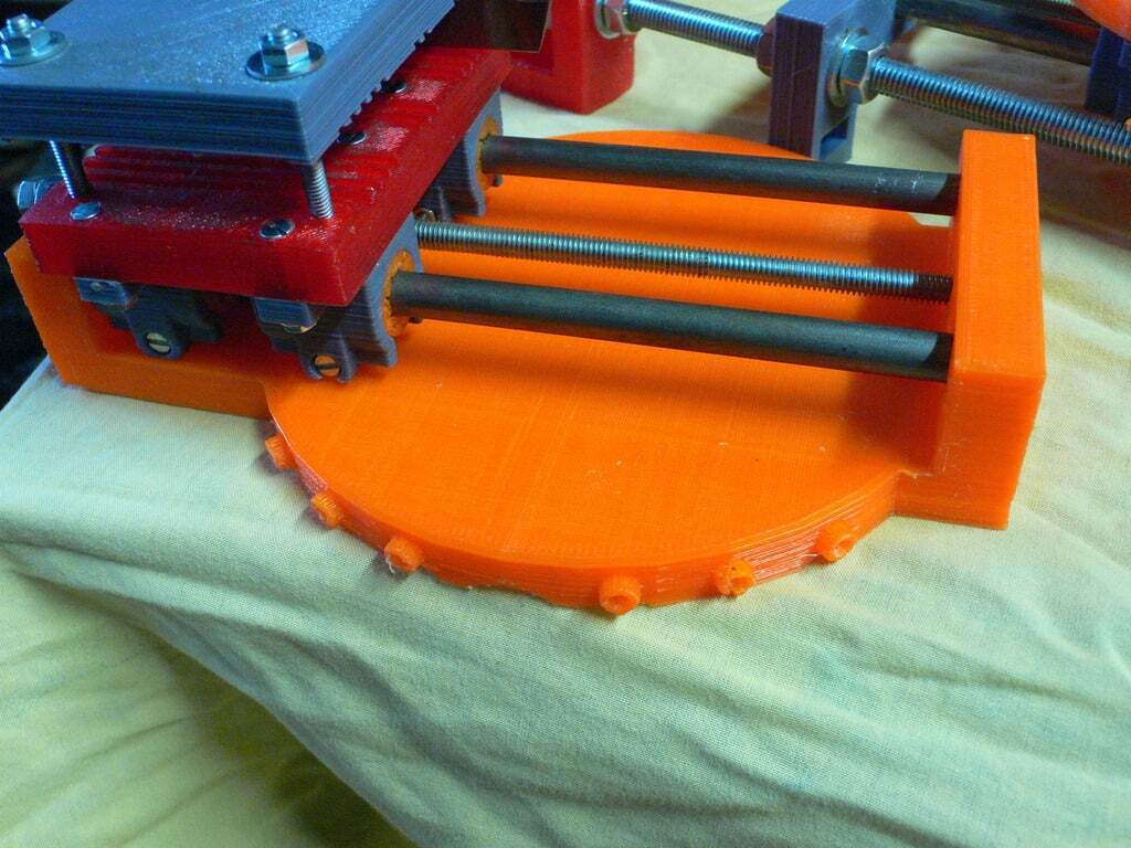 Free STL file adjustable lathe・3D printing model to download・Cults