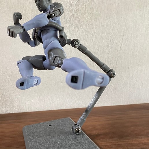 Download STL file Holder Base Doll Model Support Stand • 3D printable ...