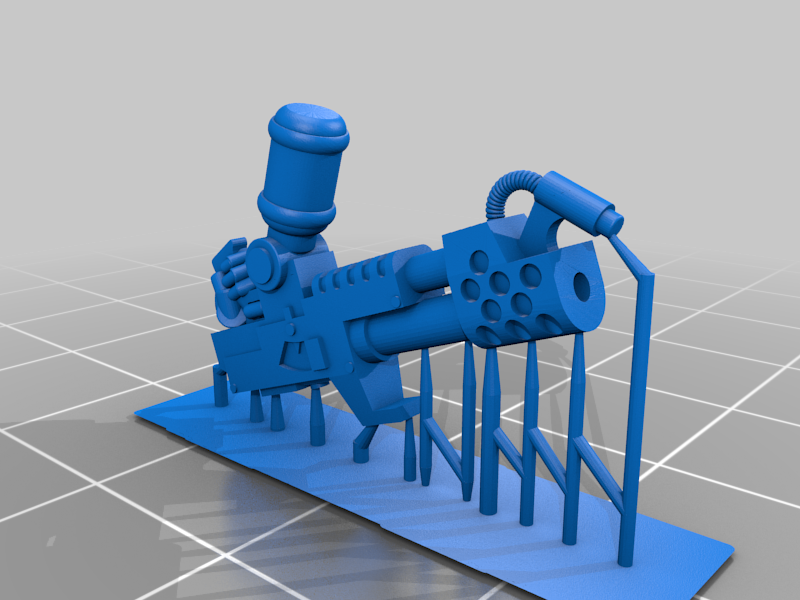 Free STL file Flamethrower 🎲・3D printing template to download・Cults