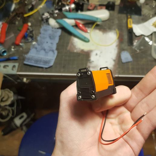 Download STL file 1/10 SCALE ACCESSORY - stick welding machine • 3D ...