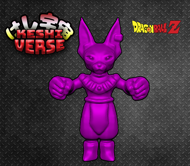 Free STL file Keshiverse - Beerus (Dragonball Super)・3D printing design ...