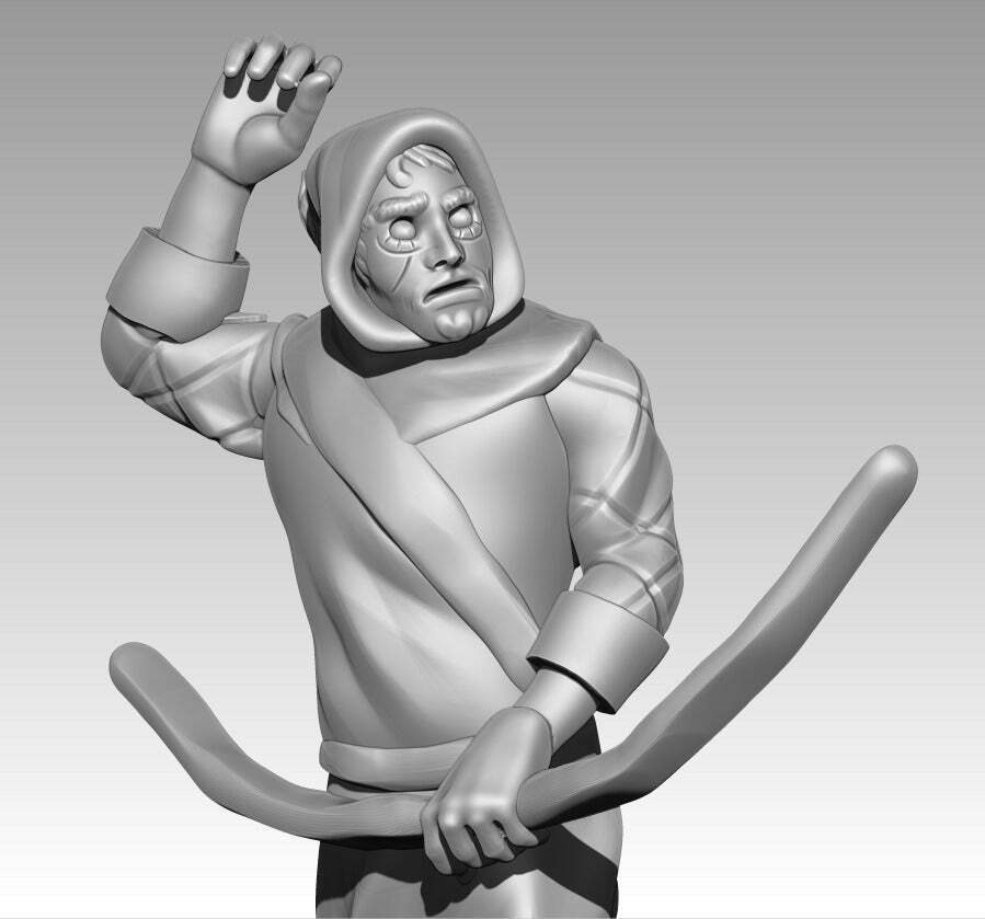 Free STL file Miniature - Human Archer 2 (2017) 🏹・3D print design to ...
