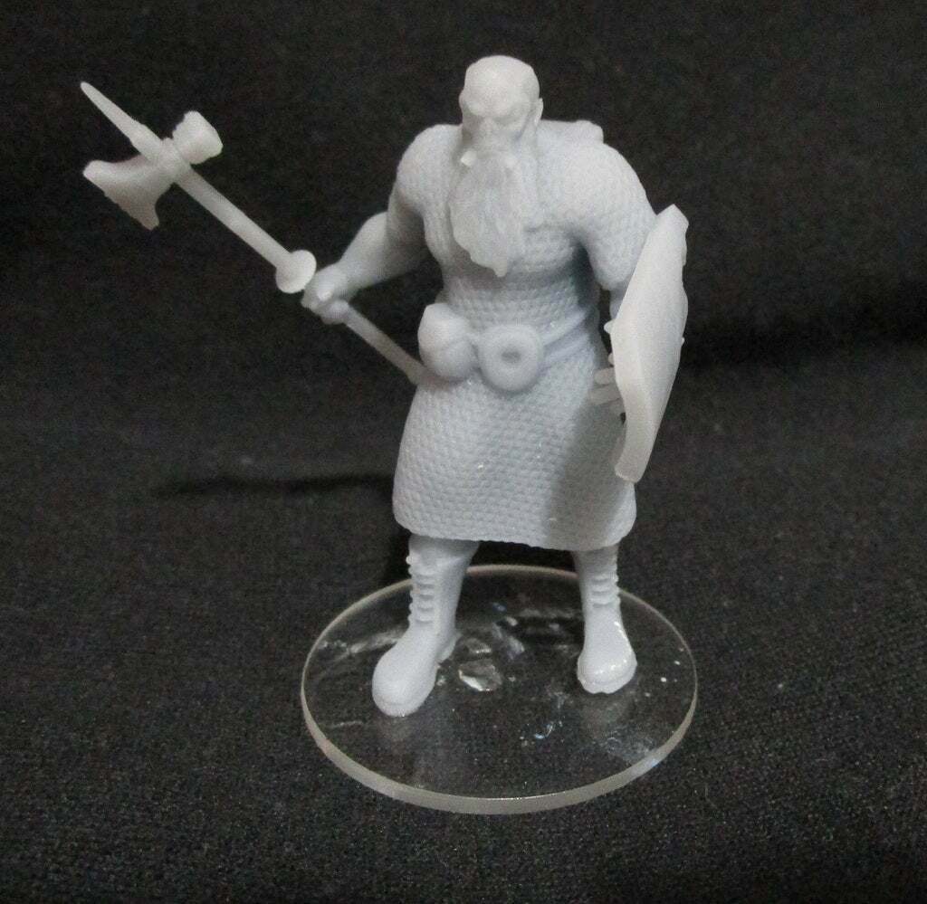 Free OBJ file 1-54 - Orc Soldier - Chainmail 1・Template to download and ...