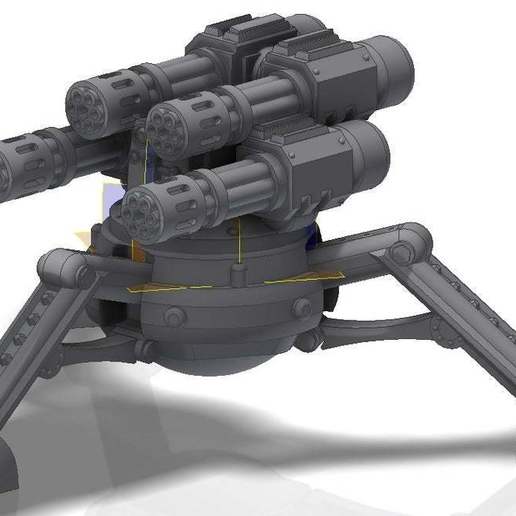 Download free STL file Sentry Turret • 3D printable model ・ Cults