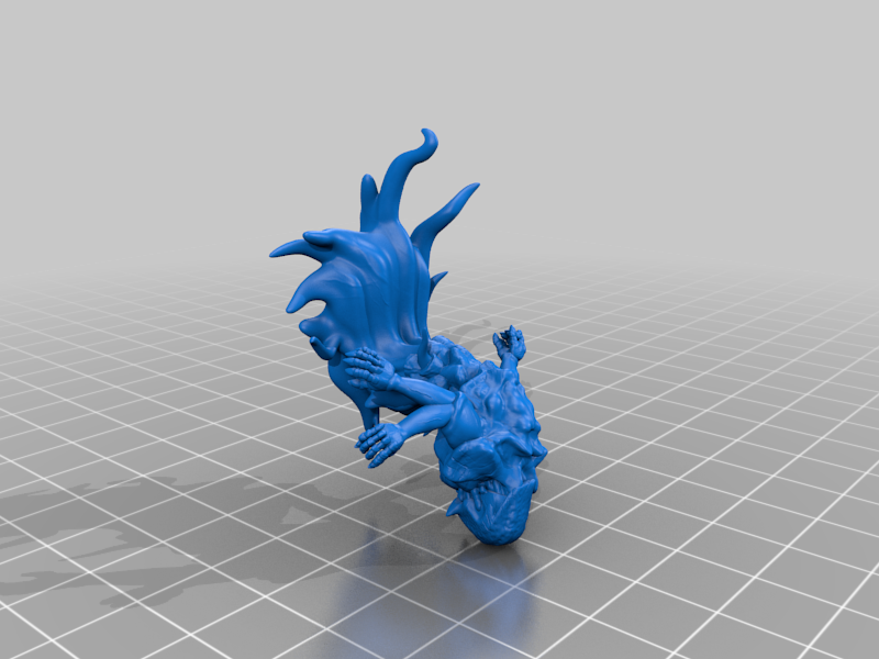 Free OBJ file 1-54 - Spawn of Ulamog 🎲・3D printable design to download ...