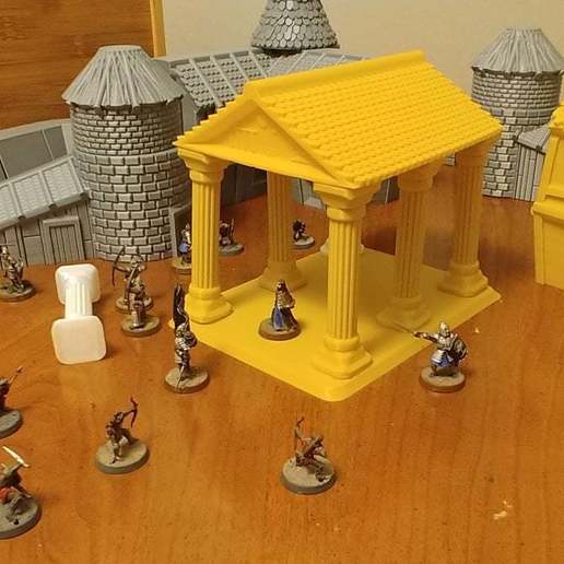 Download free STL file VMT - Village: Temple ・ Cults