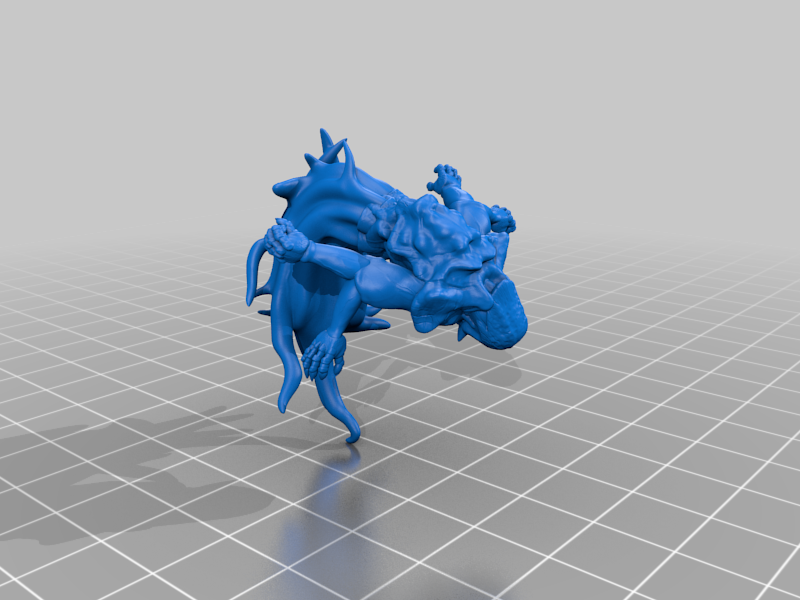 Free OBJ file 1-54 - Spawn of Ulamog 🎲・3D printable design to download ...