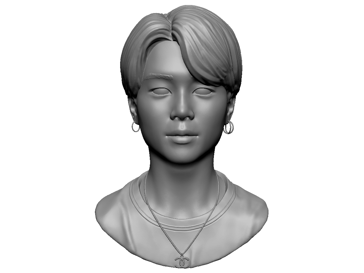 STL file BTS Jimin・3D printer design to download・Cults