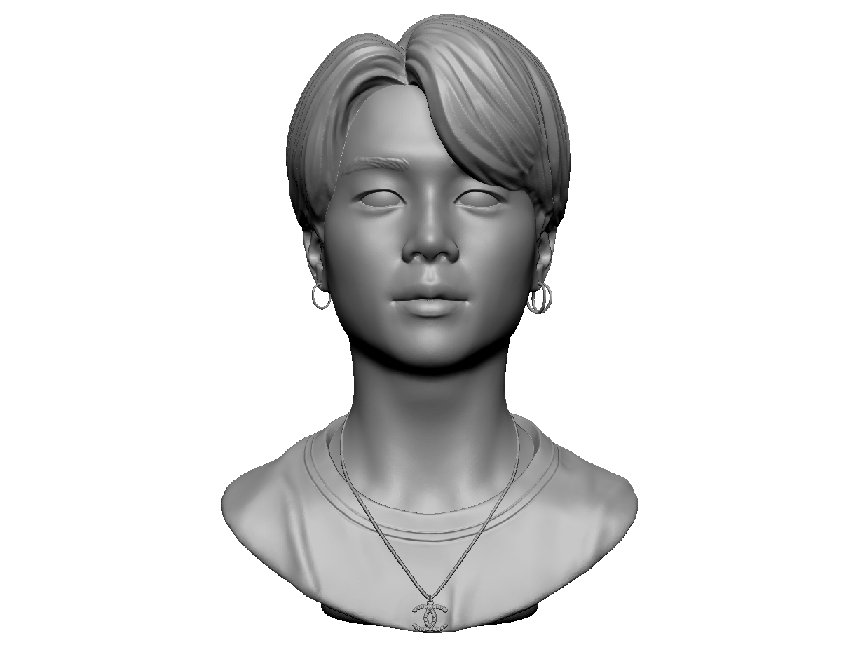STL file BTS Jimin・3D printer design to download・Cults