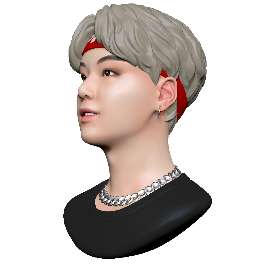 3D file BTS sculpture set 🗿・3D printer design to download・Cults