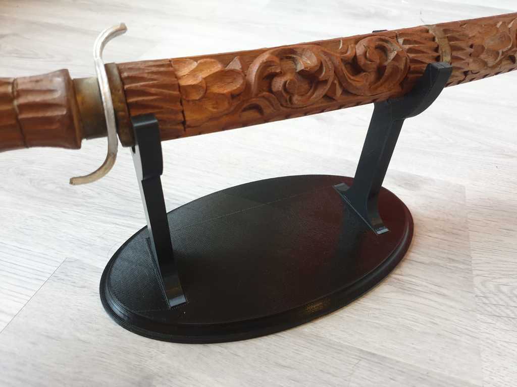 Free STL file Sword Display Stand・3D printer model to download・Cults