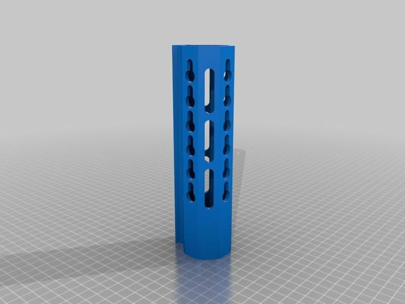 Free STL file M4 Airsoft RAS Keymod Rail 🔫・3D printing template to ...