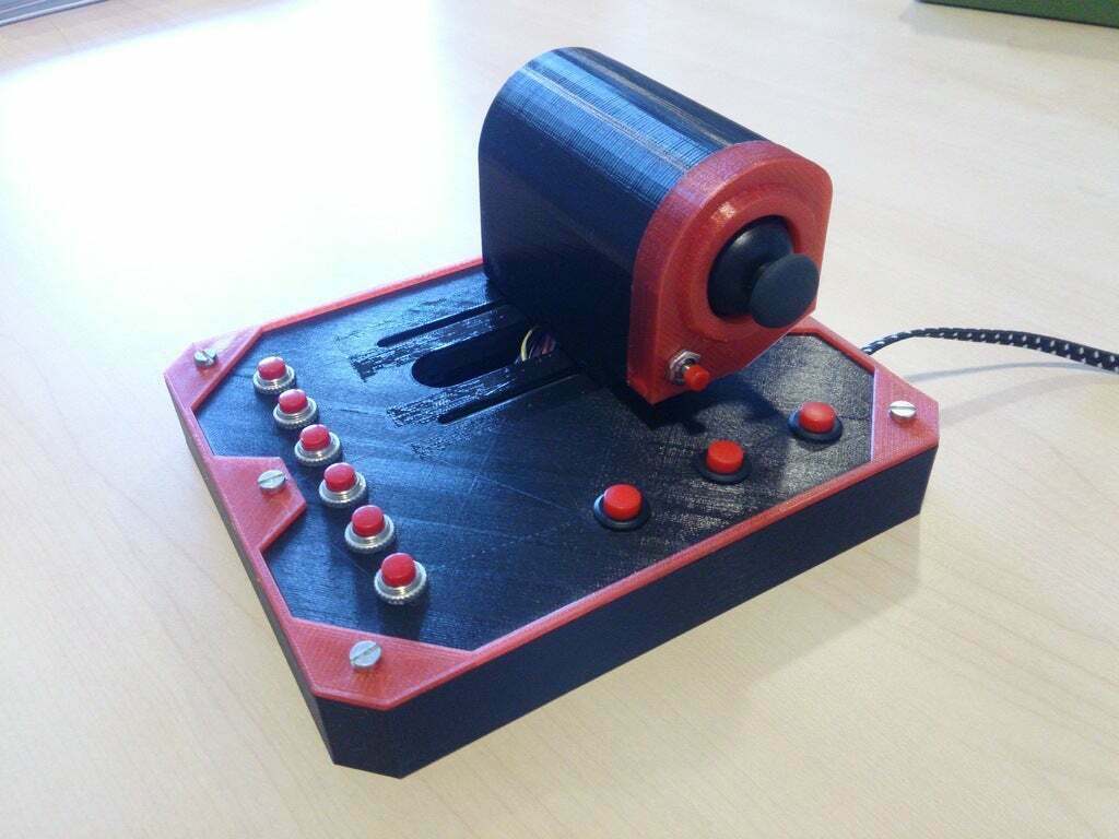 Free STL file HOTAS Throttle Joystick 🕹️・3D printing idea to download・Cults