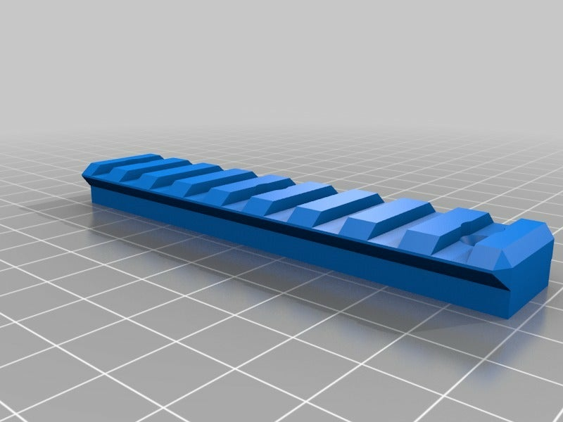 Free STL file Keymod Rails Segments 🔫・Template to download and 3D print ...