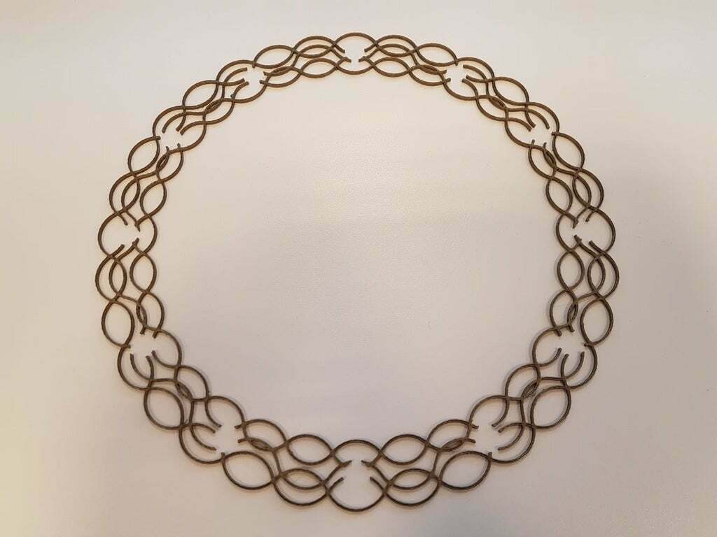 Free STL file Christmas Wreath 🎄・3D printing model to download・Cults