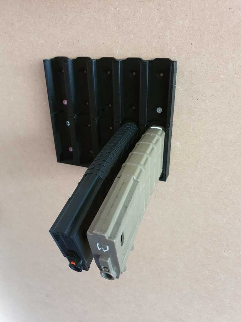 Free STL file M4 Pmag Wall Holder - Extension・Template to download and ...
