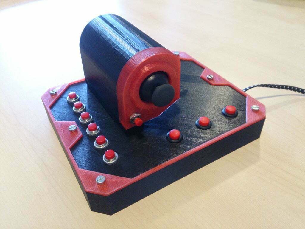 Free STL file HOTAS Throttle Joystick 🕹️・3D printing idea to download・Cults
