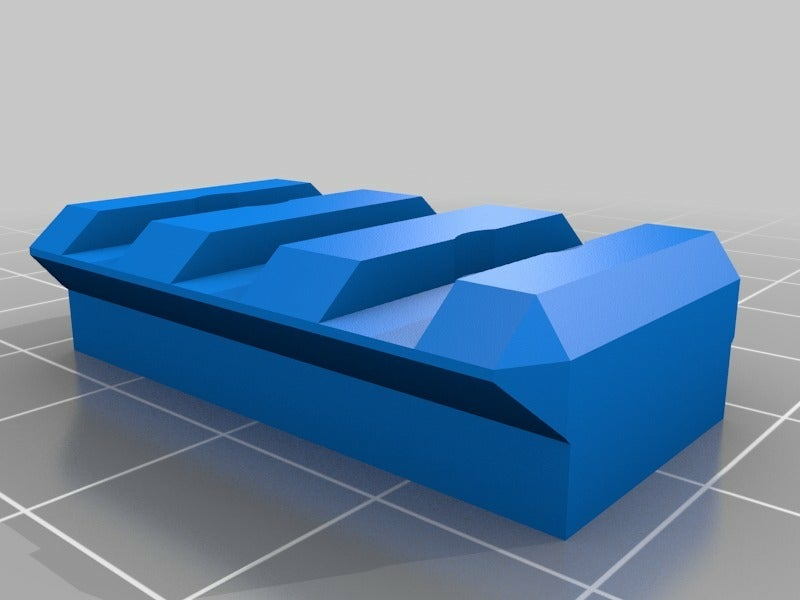 Free STL file Keymod Rails Segments 🔫・Template to download and 3D print ...