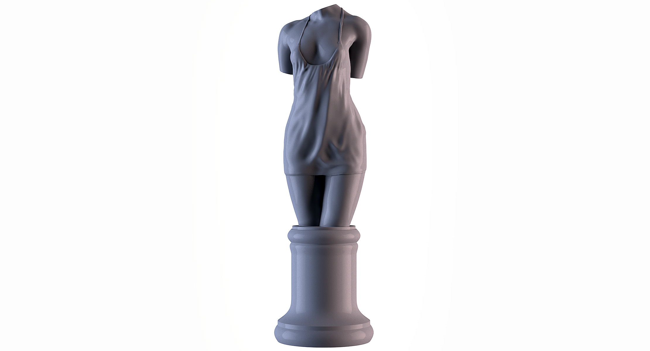 Archivo STL Torso de mujer・Modelo para descargar y imprimir en 3D・Cults