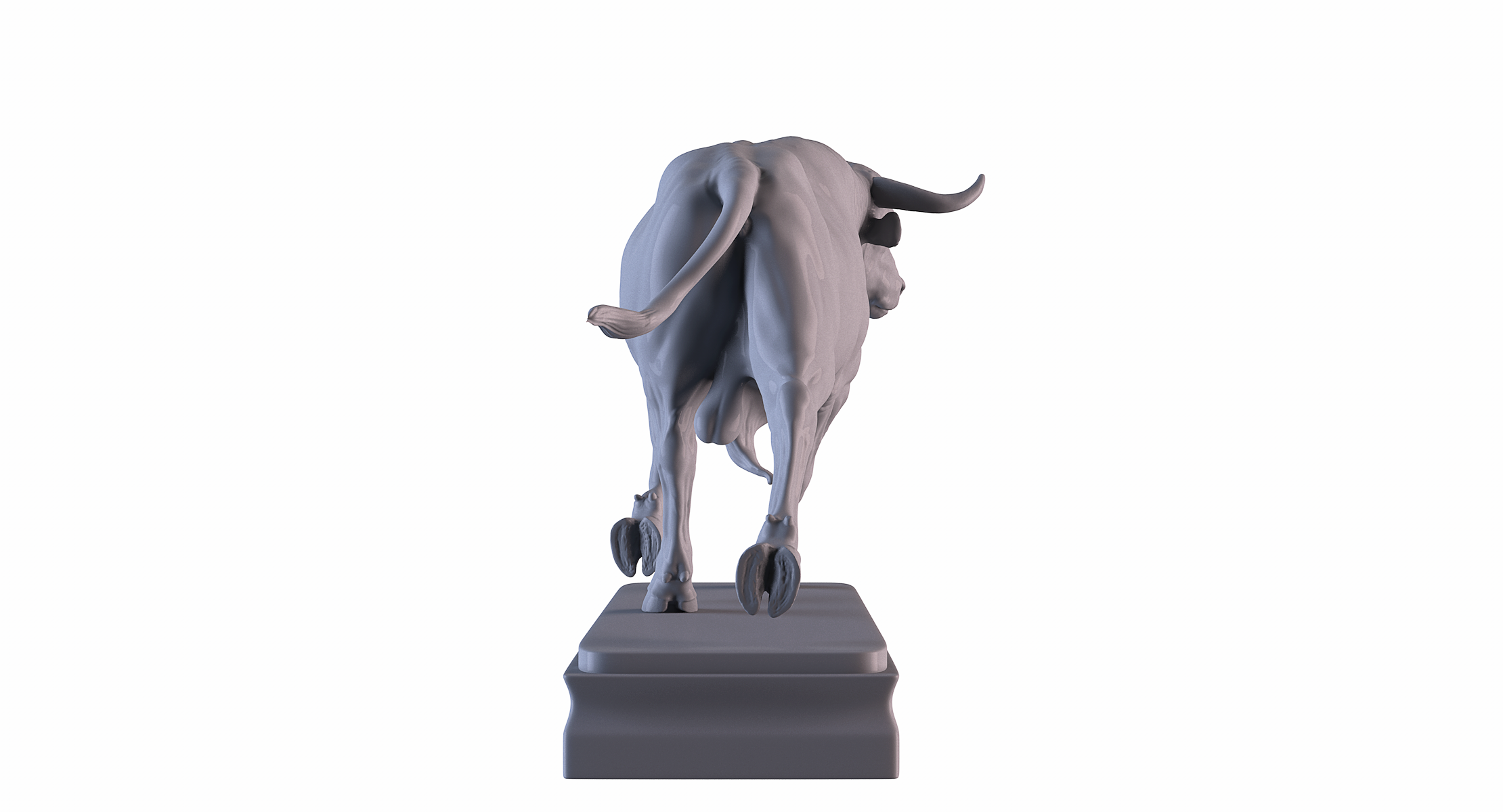 STL file Bull 🐂・3D printable design to download・Cults