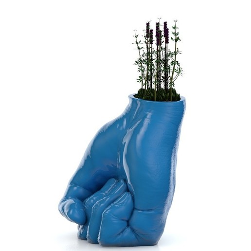 Download 3D printing designs Hand Vase Plant ・ Cults
