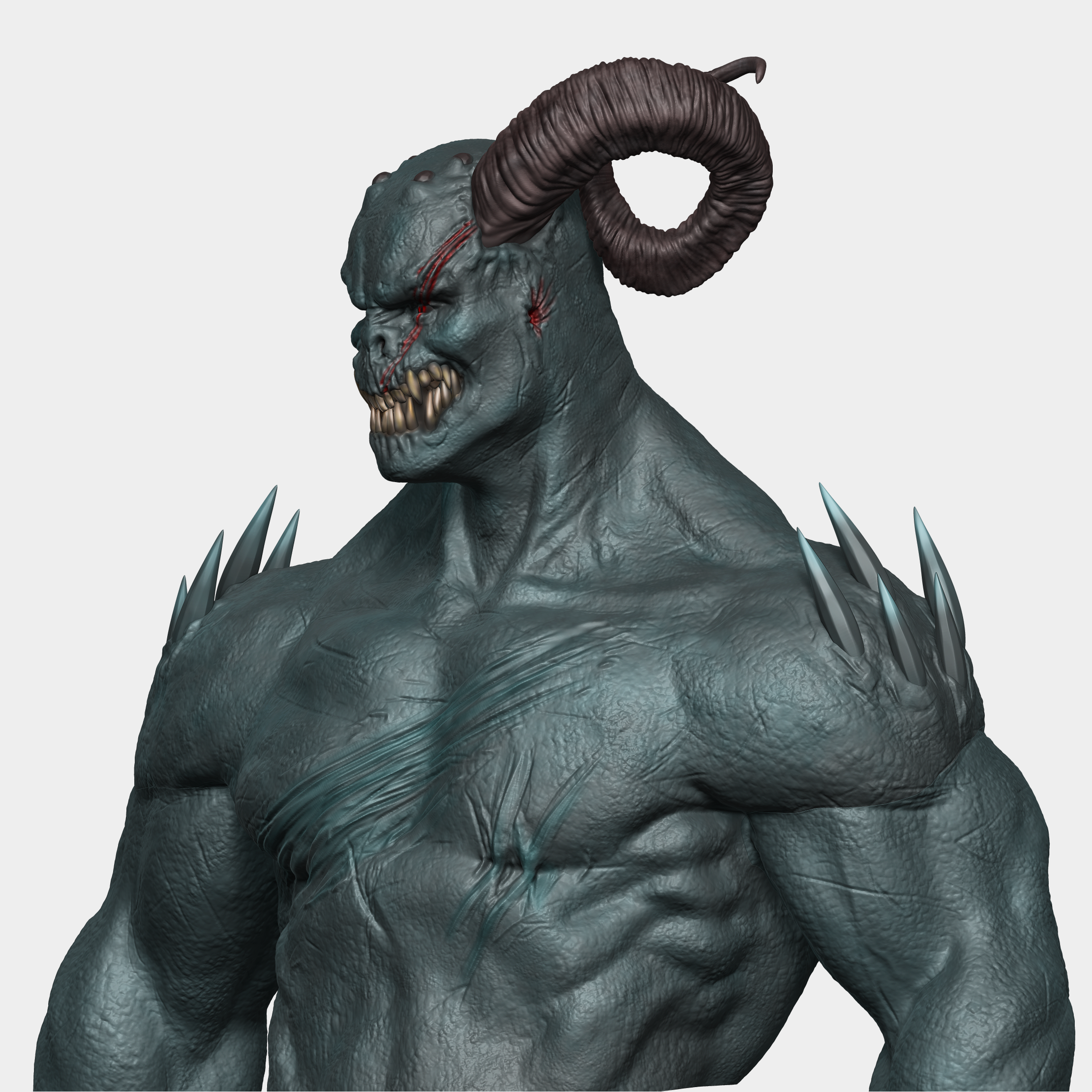 Descargar archivo STL Busto de Demonios • Diseño para impresión en 3D ...