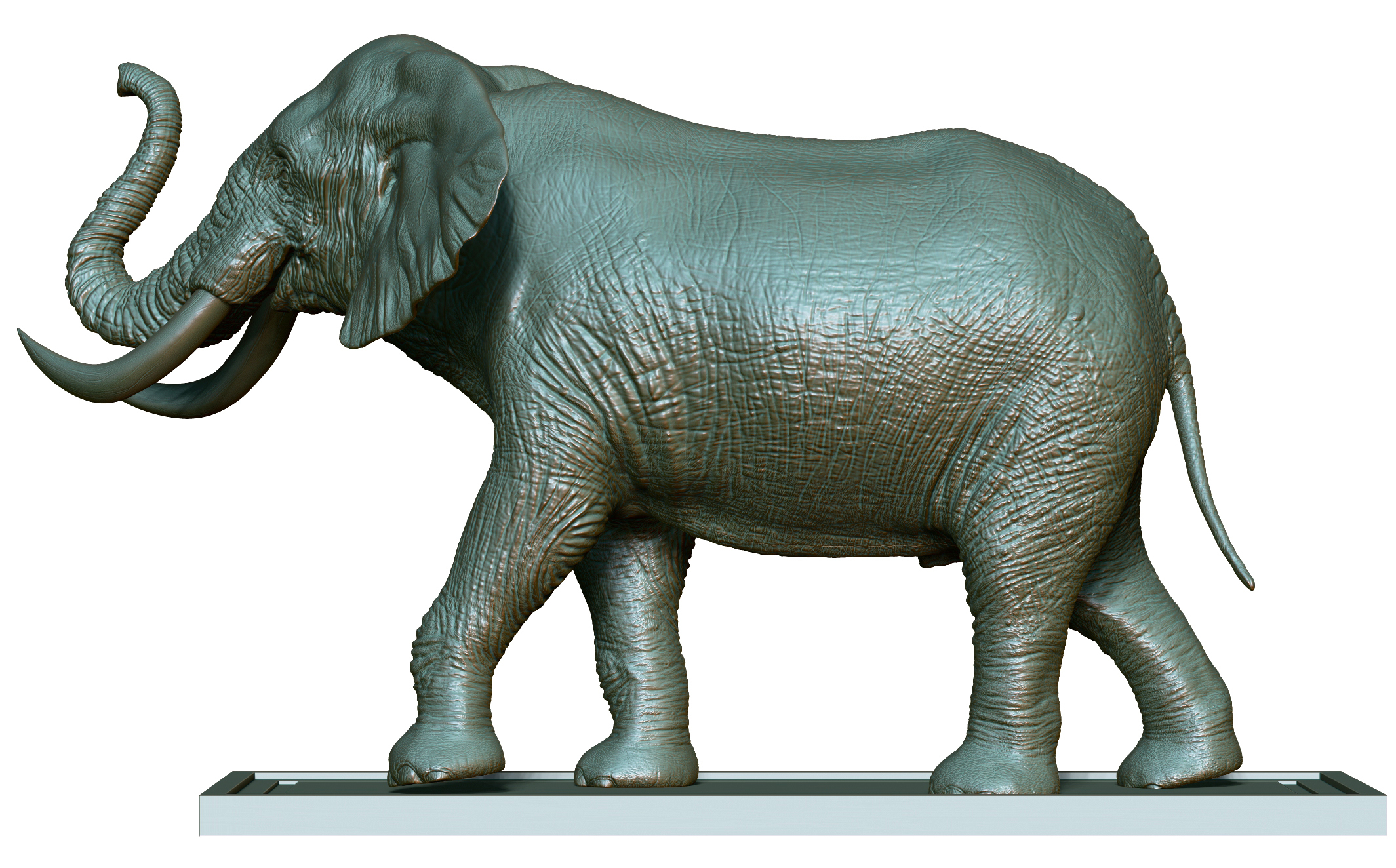 STL file Elephant 🐘・3D printer design to download・Cults